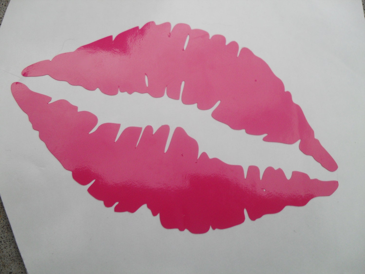 LIPS Decal for Car Windows Many Different Sizes and Colors