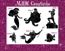 Popular items for mermaid vinyl on Etsy