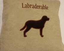 Unique labrador pillow related items | Etsy