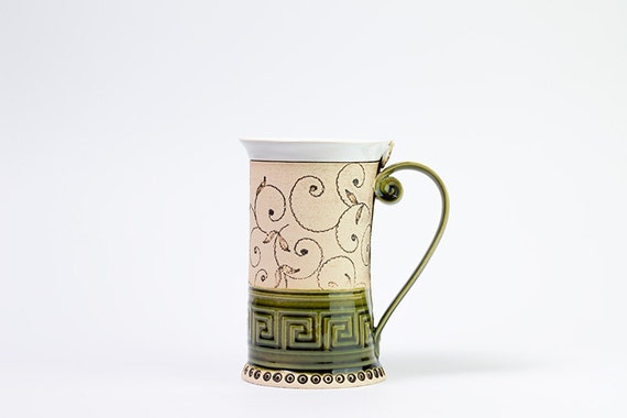 Ceramic Mug Tea MugHandbuilding Ceramics and pottery