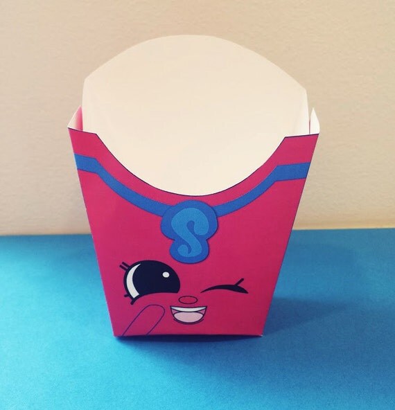 3.75 Pink Fiona Fries French Fry Box Season 3 Shopkins