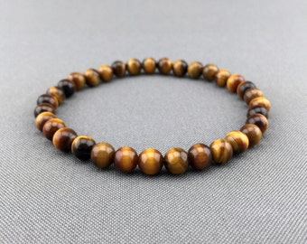 Tigers eye bracelet | Etsy