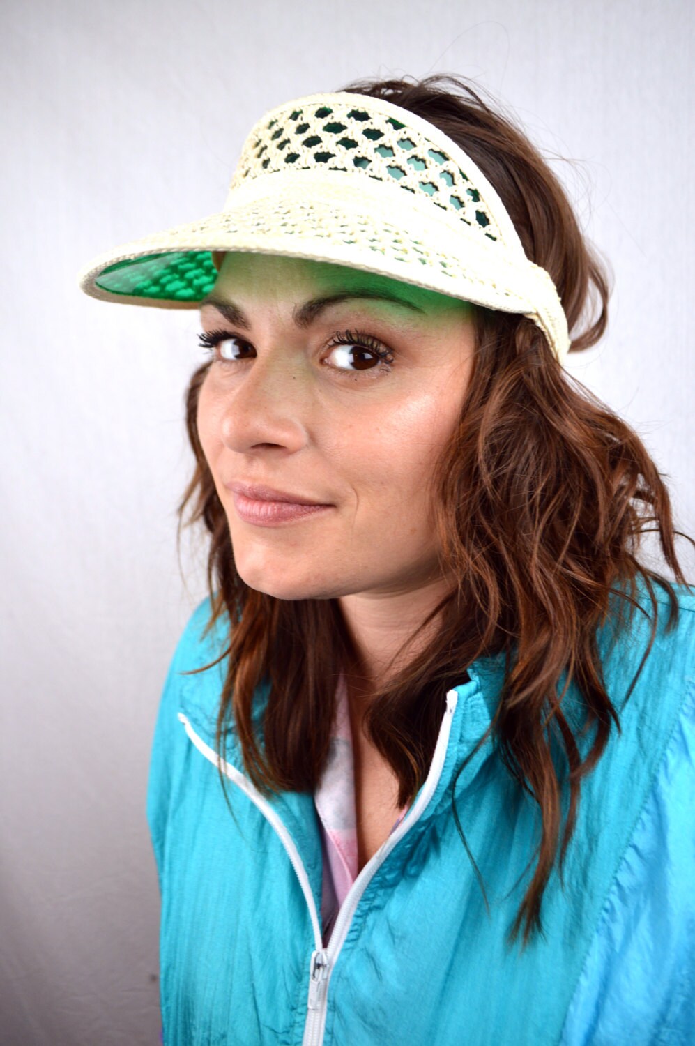 Vintage 1970s 80s Pink Visor Hat – Haute Juice