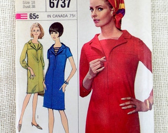 Vintage Pattern McCall's 4364 1950s 1960s by momandpopcultureshop