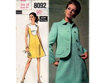 Popular items for mod a line dress on Etsy