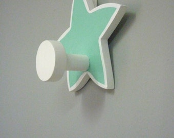 Unique star wall hooks related items | Etsy