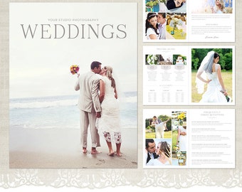 Wedding Magazine Program MS Publisher Template with VIDEO