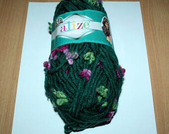 Alize flower yarn | Etsy