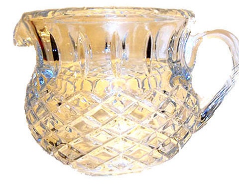 Pressed Glass Vintage Pitcher Diamond Pattern – Haute Juice