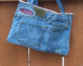 Denim gift bag | Etsy