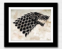 Popular items for stark crest on Etsy