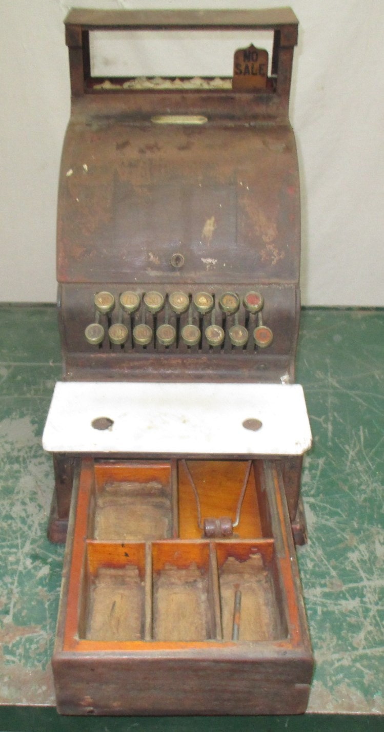 NCR 1923 National Cash Register Vintage Country Store Counter Display ...