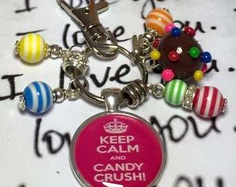 Unique candy keychain related items | Etsy