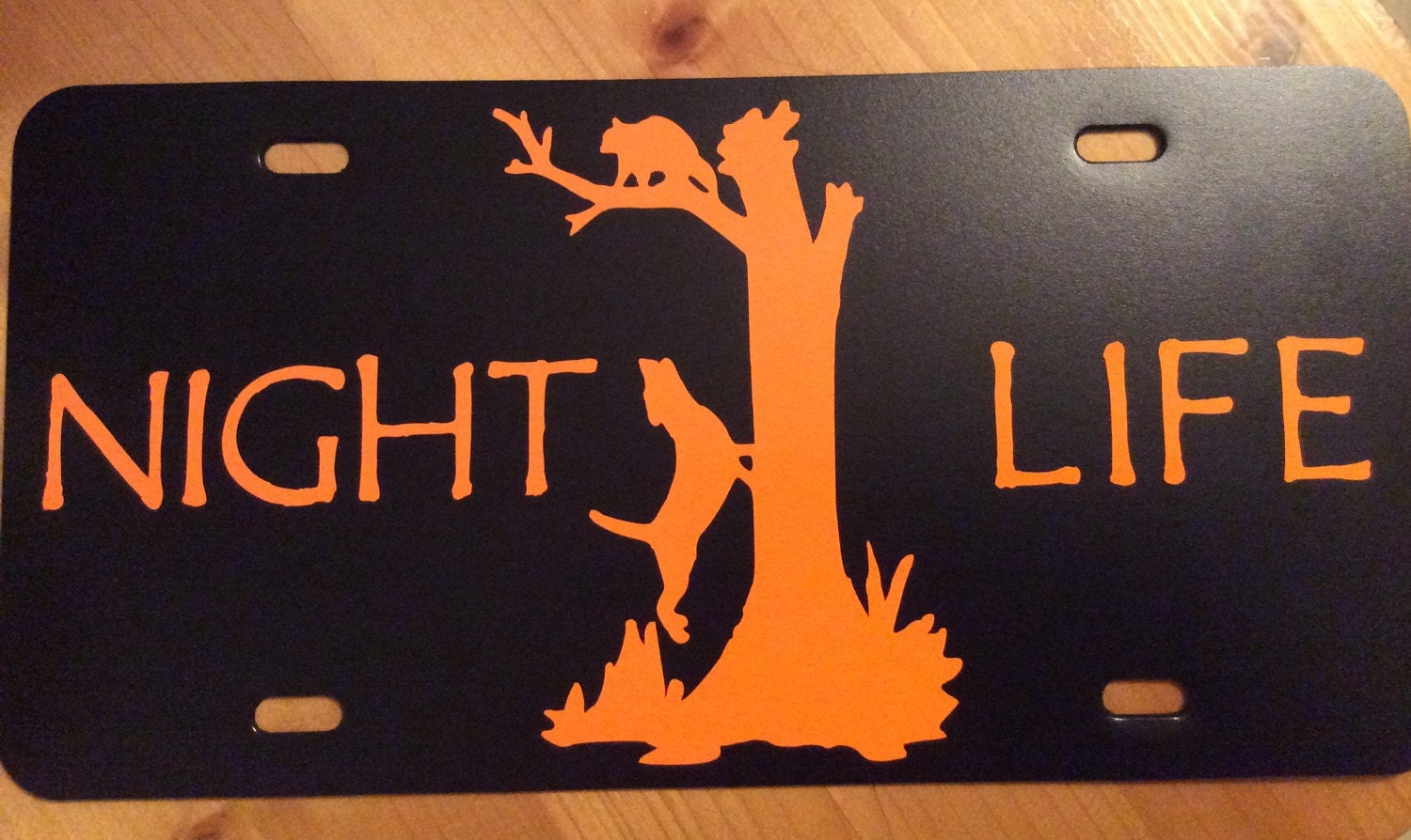 Coon Hunting License Plate by BarkIt on Etsy