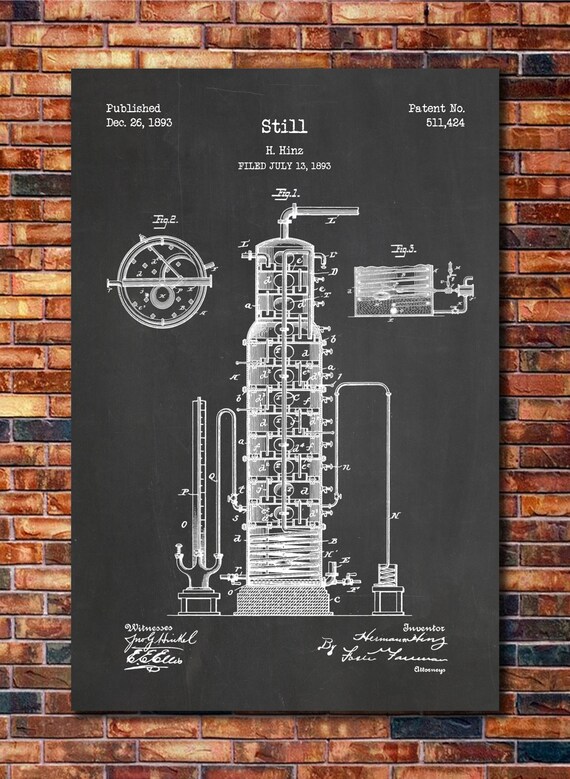Still Patent Print Art 1893