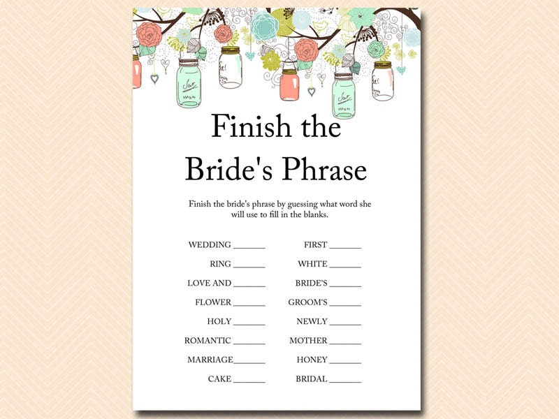 Finish The Bride s Phrase Finish The Phrase Game Mint finish-the-bride-s-phrase-finish-the-phrase-game-mint