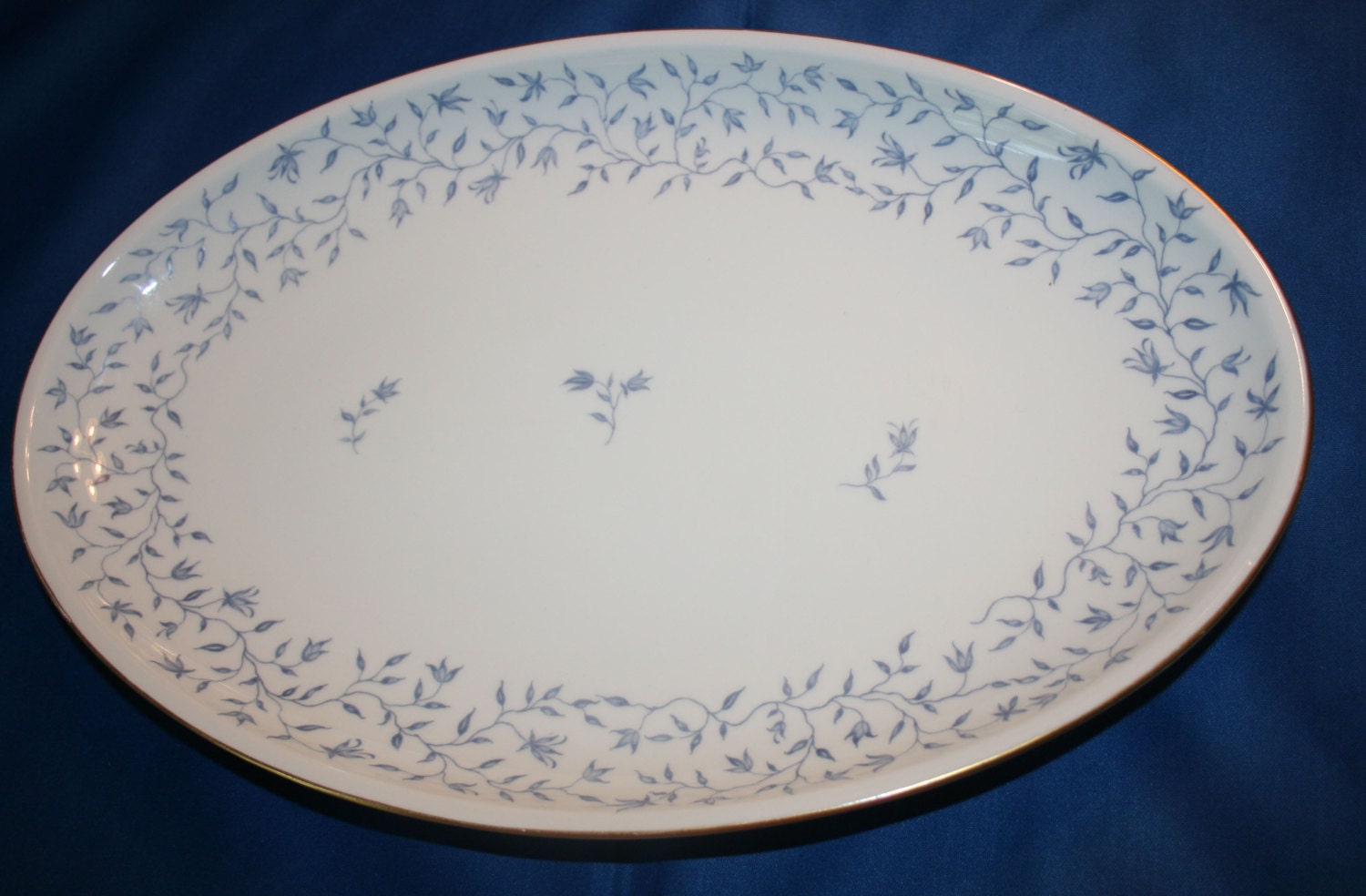 Vintage 15 Inch Oval Serving Platter FURSTENBERG CHINA Made in Germany ...