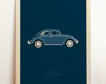 Vw print | Etsy