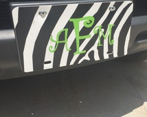 Unique cute license plates related items | Etsy