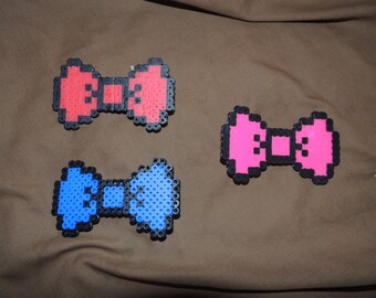 8 bit hair bow | Etsy