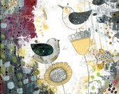 Mixed Media Paintings and Art by Sarah Ogren by sarahogren on Etsy