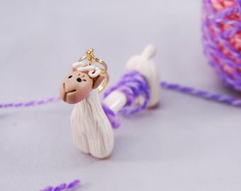 Polymer Clay Fiber Accessories by TheClaySheep on Etsy