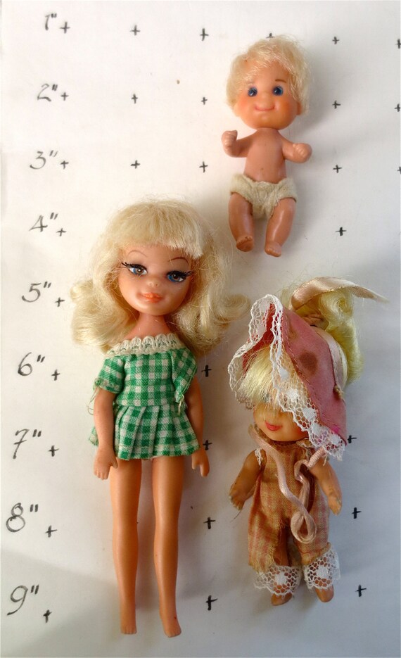 Mixed Lot 3 Liddle Kiddle Kollection Mattel Dolls 3