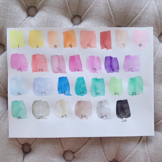 SHAPE NINE choose your color by gallerywall on Etsy