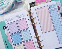 Unique cute filofax inserts related items | Etsy