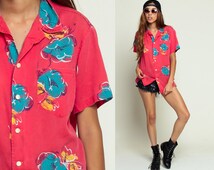 Popular items for 90s button up shirt on Etsy