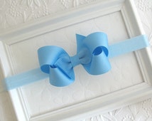 Unique small blue bows related items | Etsy