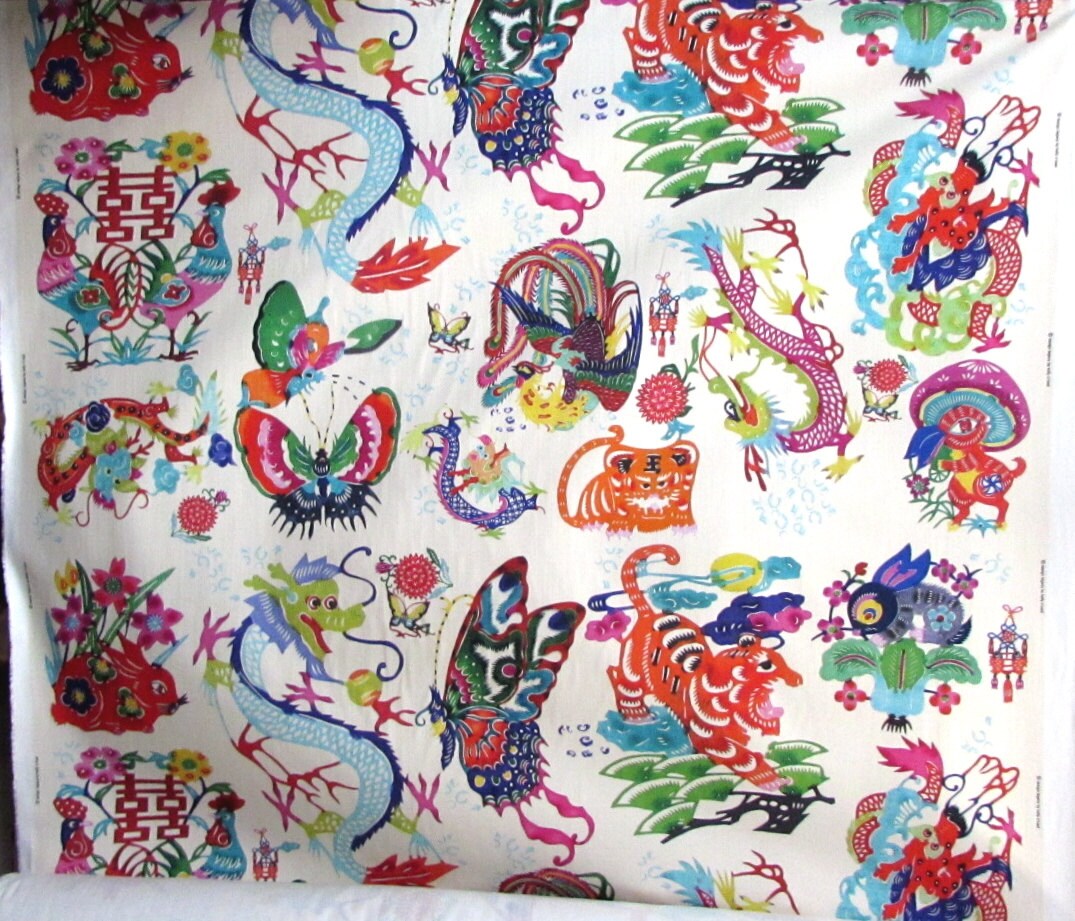 MANDARIN BRIGHTS original design by design legacy fabric