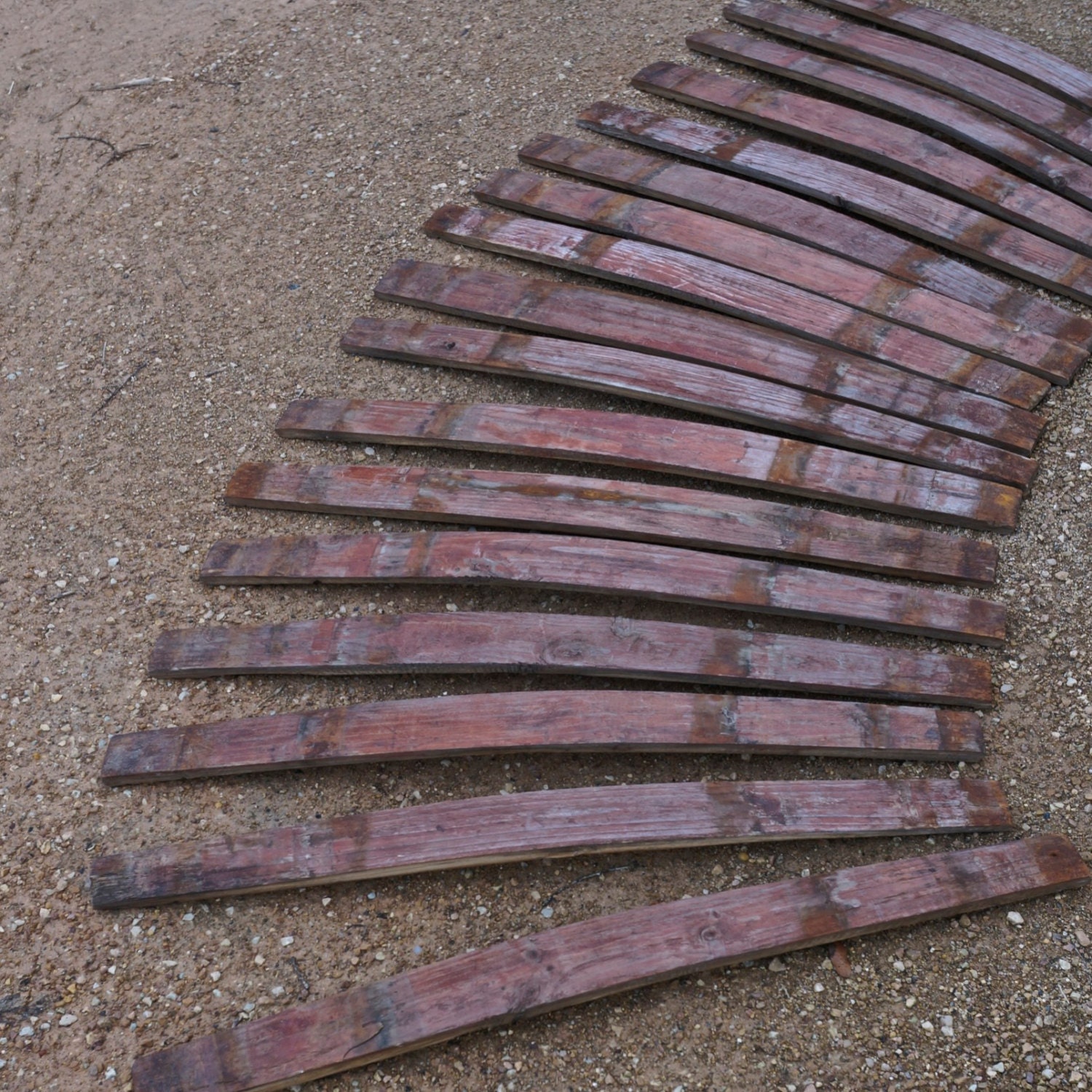 Wood Barrel Staves. Wood Strips . vintage. antique – Haute Juice