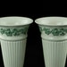 Vintage Wedgwood Embossed Green on White Queensware by BirneyCreek