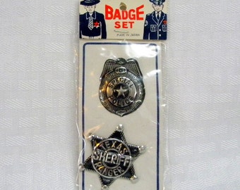 Toy police badge | Etsy