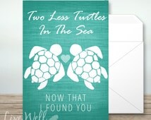 Popular items for turtle wedding on Etsy