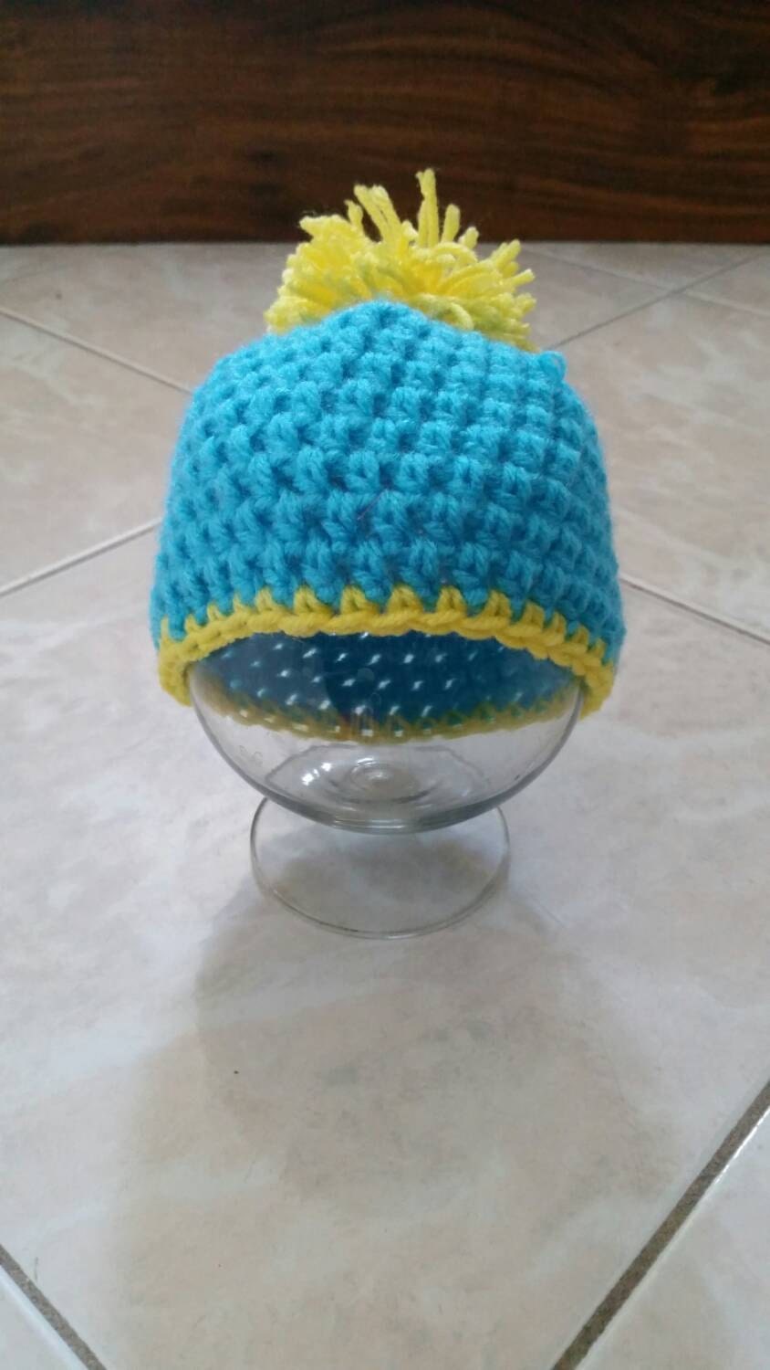 Crochet Cartman Beanie/Hat South Park
