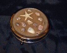 Sea Shell Compact Mirror