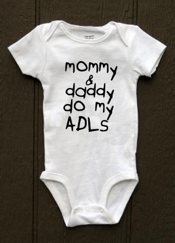 ADLs Occupational Therapy baby bodysuit child's