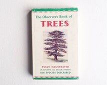 Vintage Observer's Book of Trees handbook book - mini, wood, forest ...
