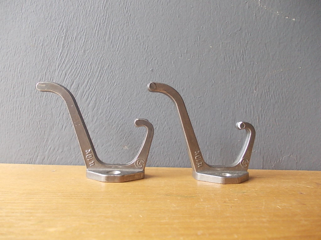 Soviet Hooks / Aluminum Hooks / Made in USSR / Organizers / Rustic ...