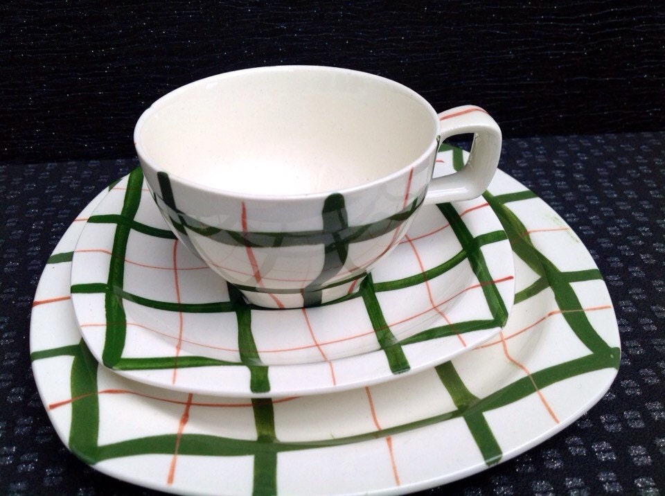 1953 Stylecraft Midwinter Homeweave pattern by Jessie Tait.