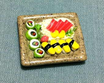 Ceramic sushi plate | Etsy