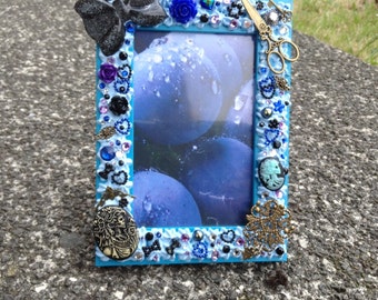 Decoden Whipped Picture Frame by BlueberryTreasures on Etsy