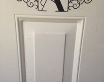 Popular items for front door monogram on Etsy