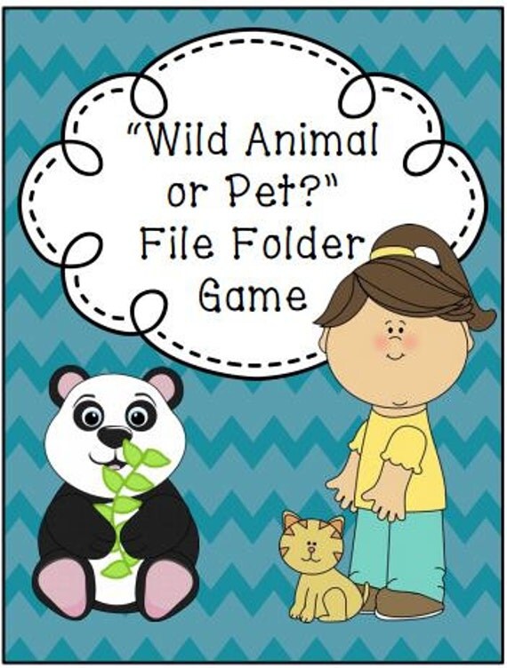 Wild Animal or Pet Sorting Game