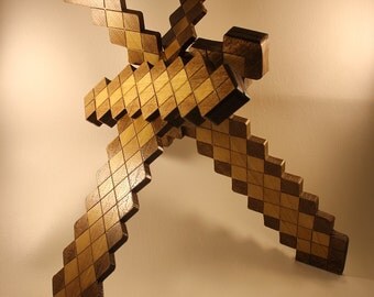 Minecraft Sword Wooden Toy Sword Computer/Video Game Replica