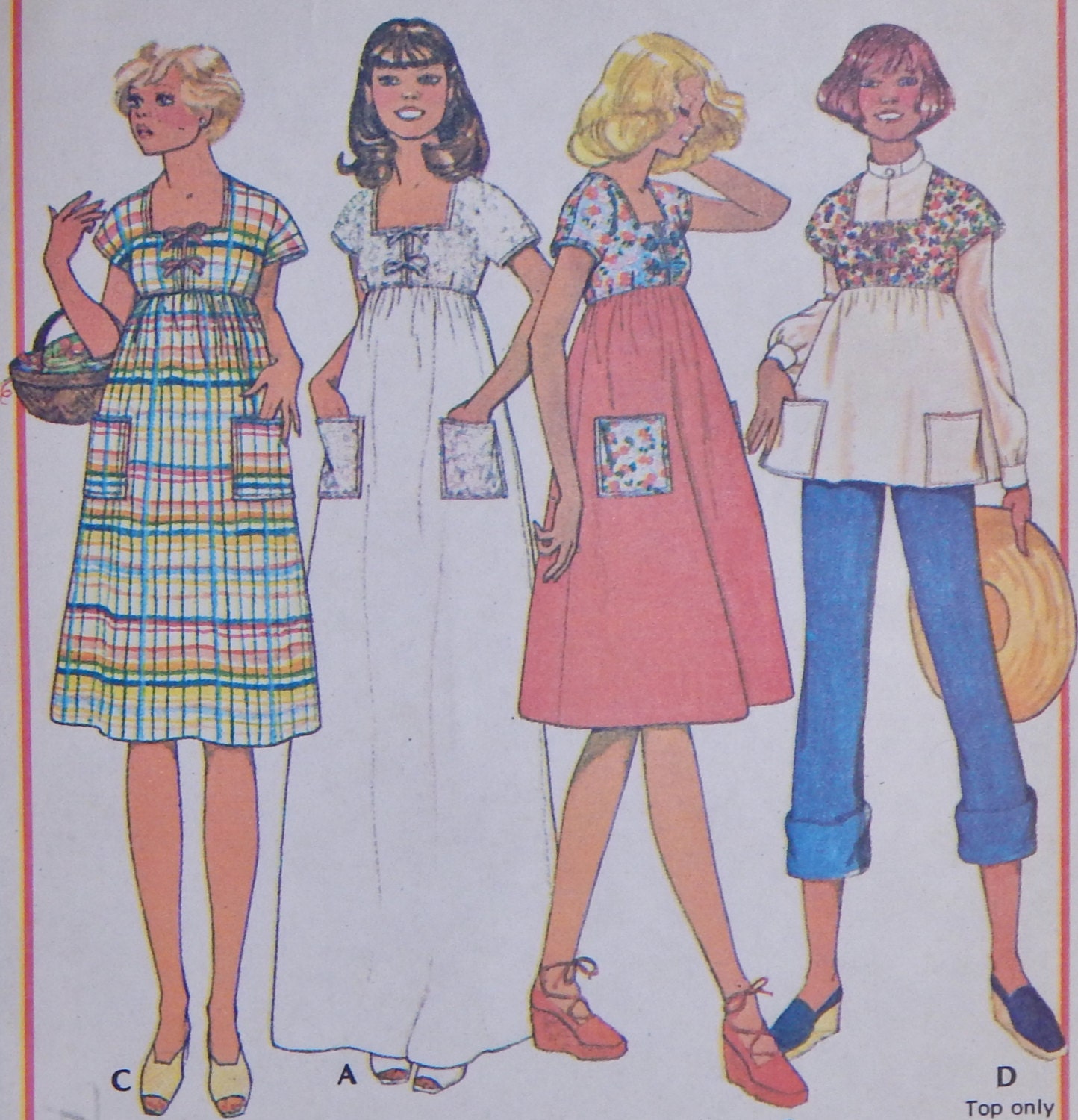 Vintage McCall's Sewing Pattern 5030 Misses' by OffbeatAvenue