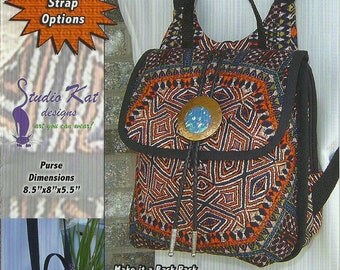 Bermuda Bag Pattern To Make Pocket DIY Sewing Pink Sand Beach