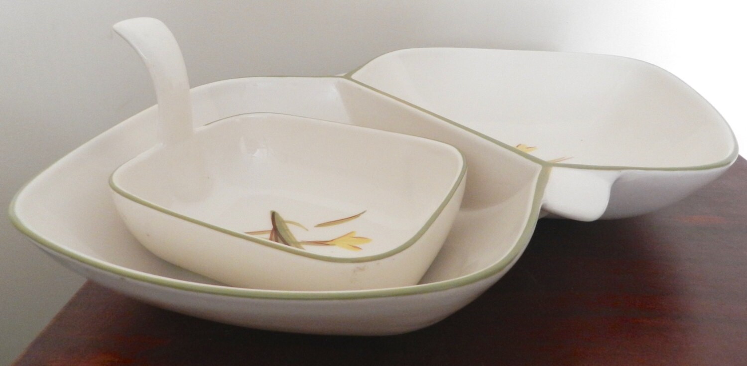 Vintage Winfield Ware set of 2.Santa Monica California Hand Crafted ...